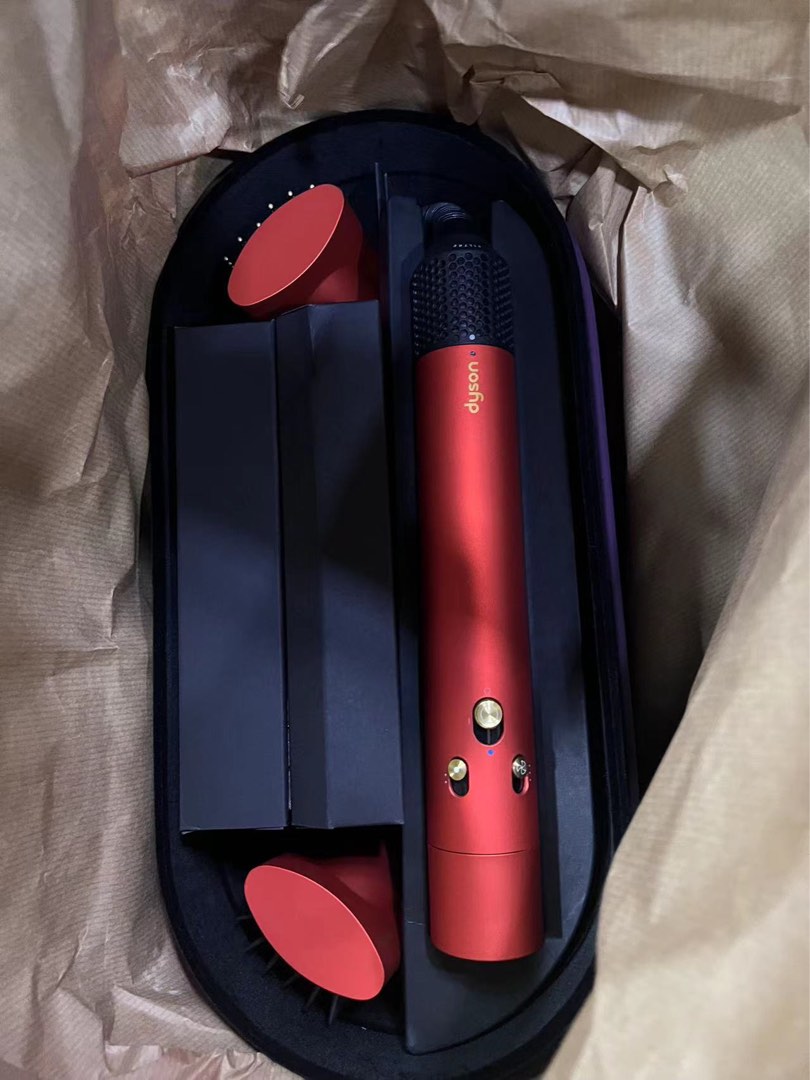 LIMITED EDITION Red Dyson Airwrap, Beauty & Personal Care, Hair on ...