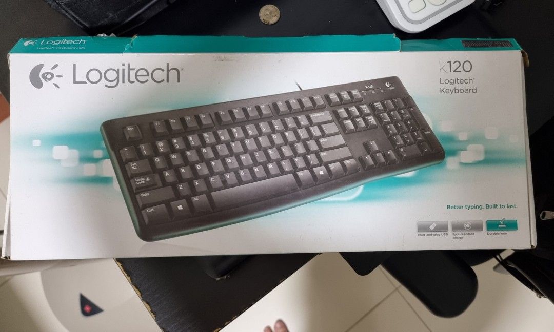 Logitech Keyboard Computers Tech Parts Accessories Computer Keyboard On Carousell