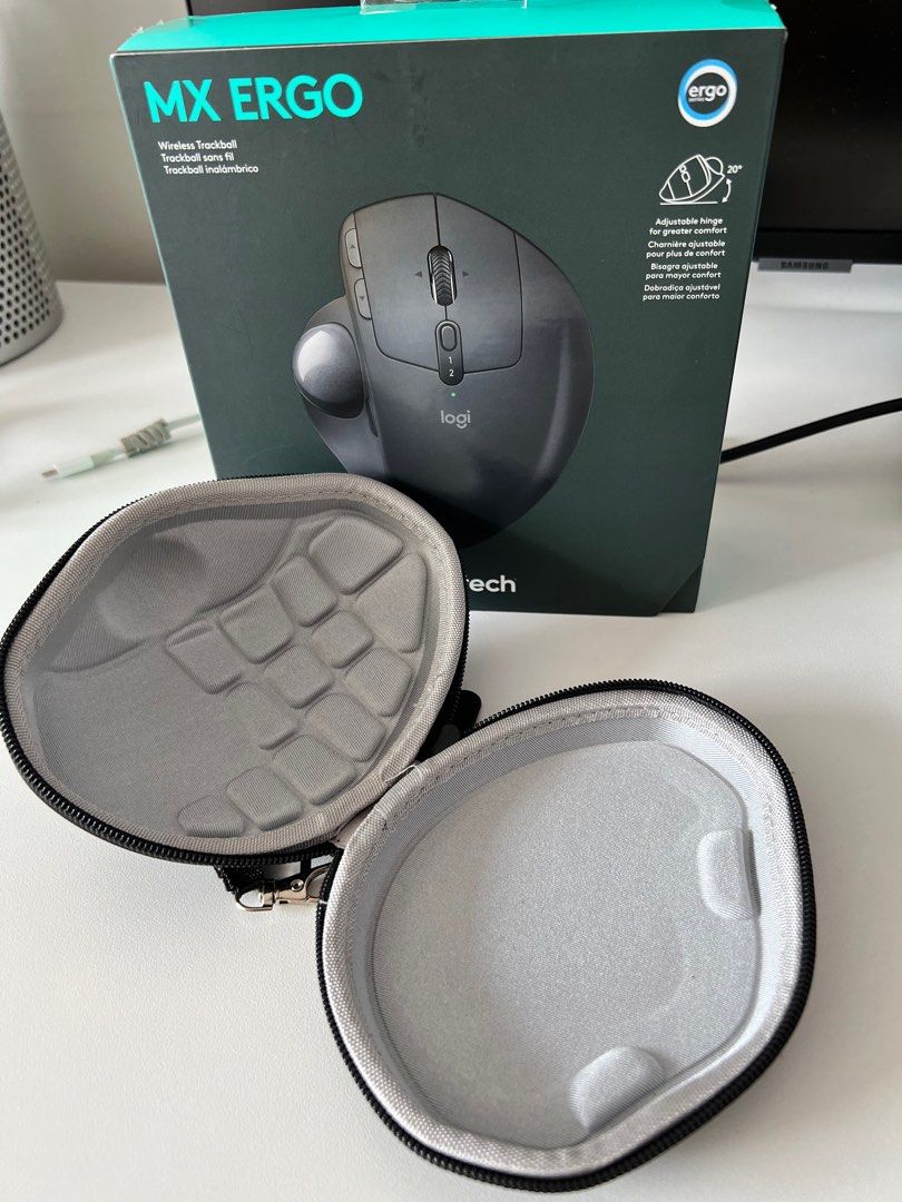 LOGITECH MX ERGO, Computers & Tech, Parts & Accessories, Mouse ...