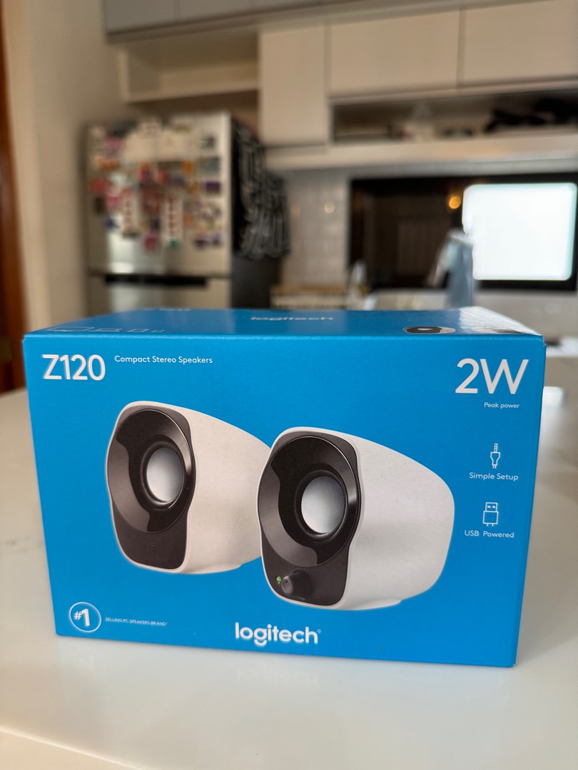 Logitech Z120 Compact Stereo Speakers, Audio, Soundbars, Speakers ...