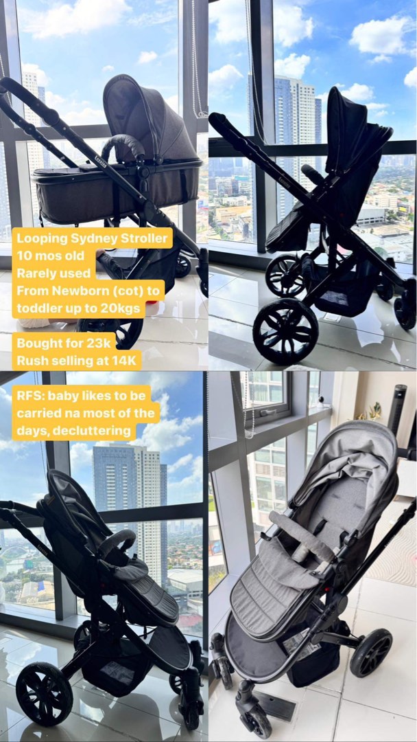 Looping Sydney Stroller Good As New, Babies & Kids, Going Out ...