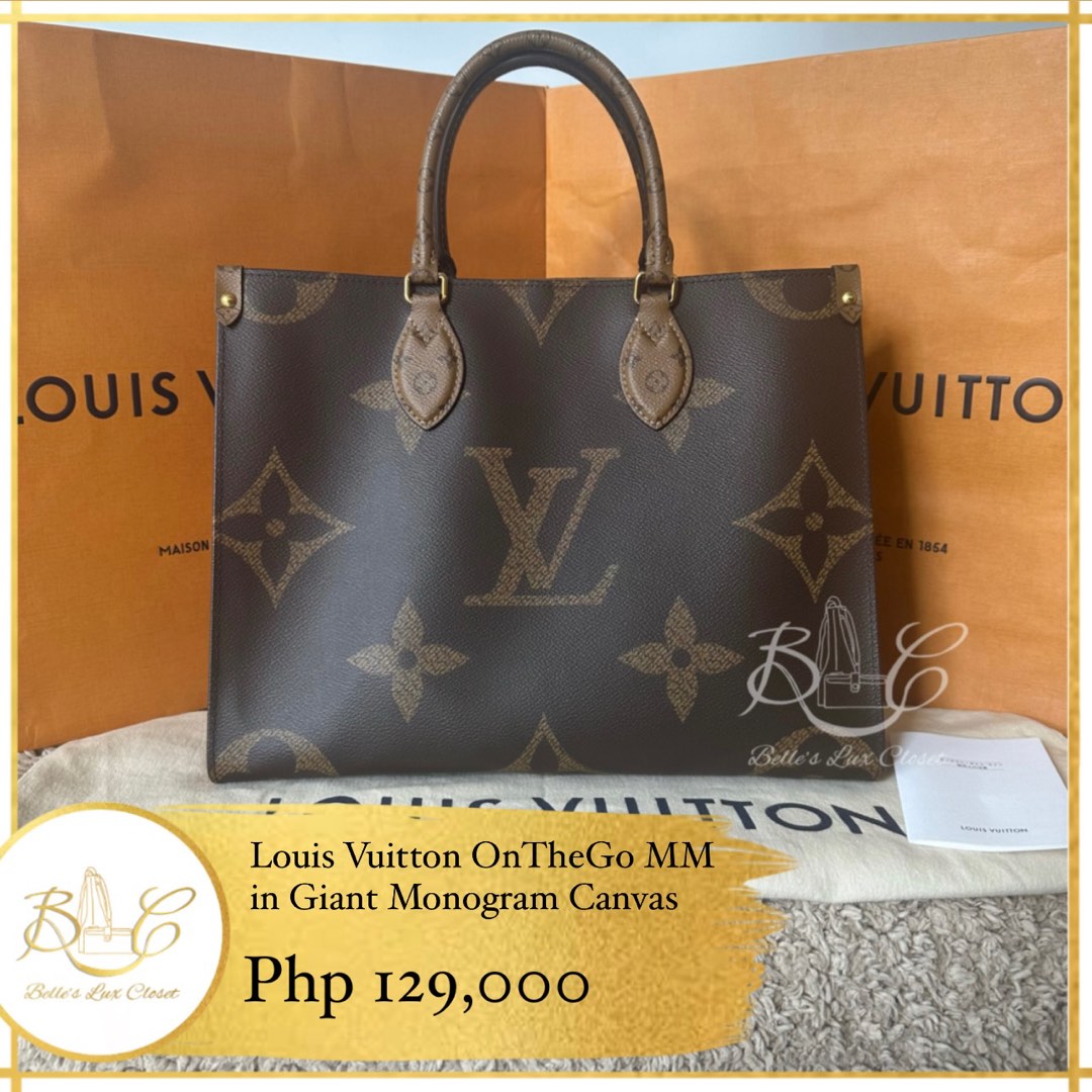Louis Vuitton OTG MM Monogram, Luxury, Bags & Wallets on Carousell