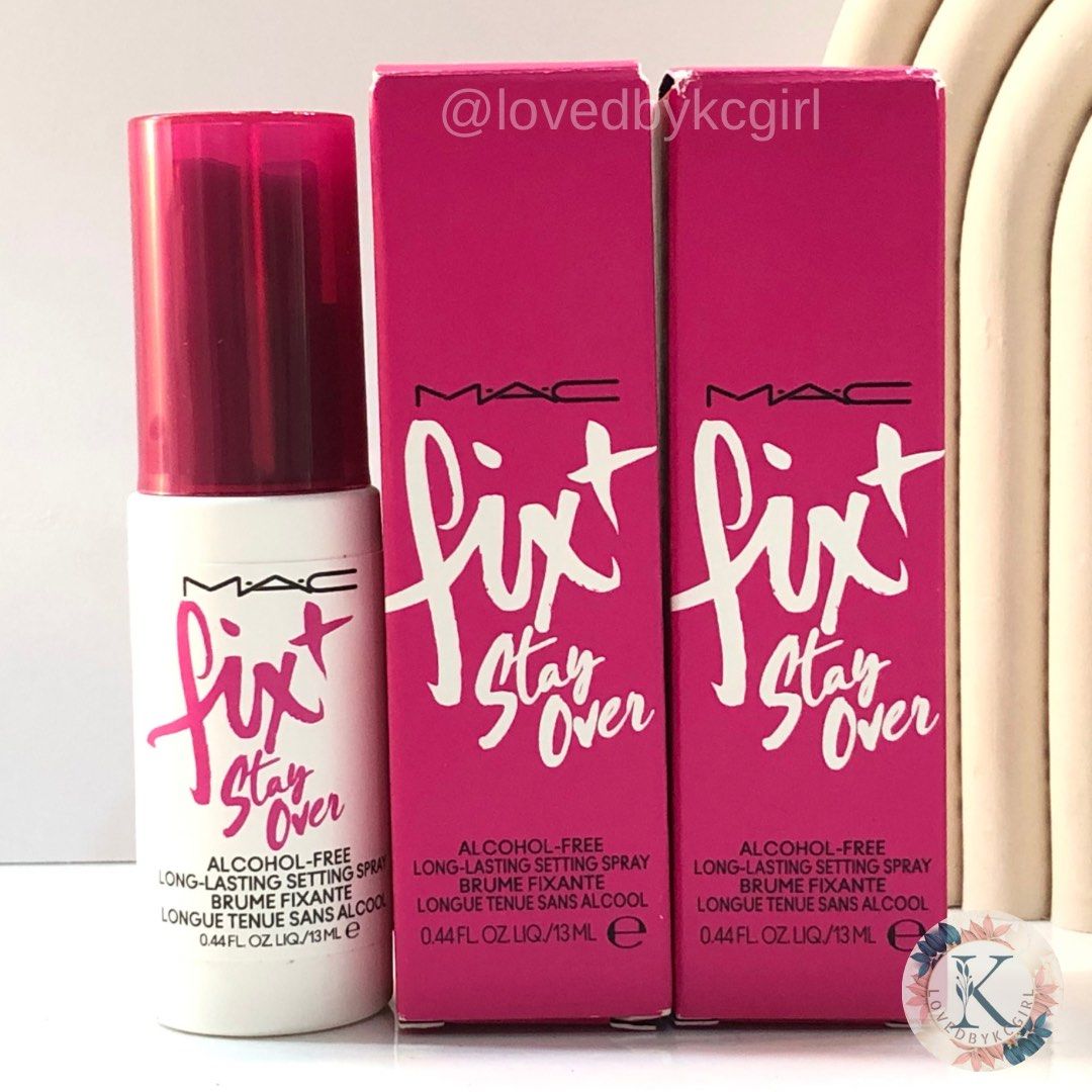 Mac Fix + Stay Over setting spray w box (SOLD PER PC), Beauty ...