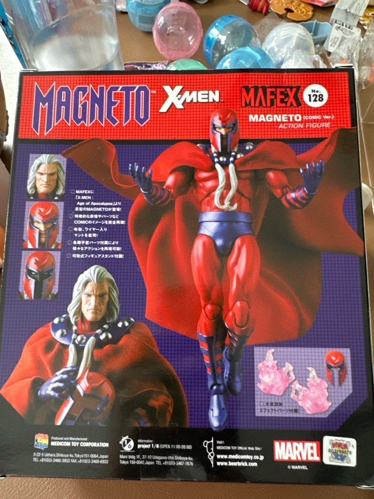 Mafex Medi Com toy Magneto X-Men Marvel (Comic ver), Hobbies & Toys ...