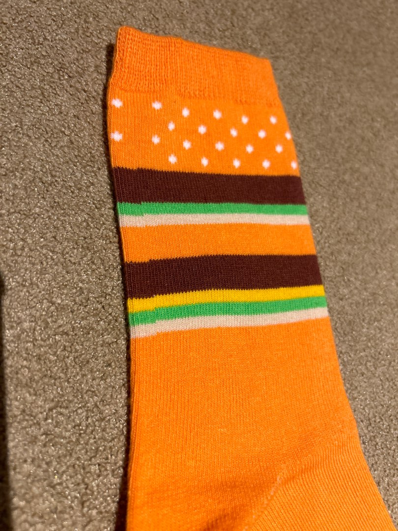 McDonald’s burger socks limited edition, Women's Fashion, Watches ...