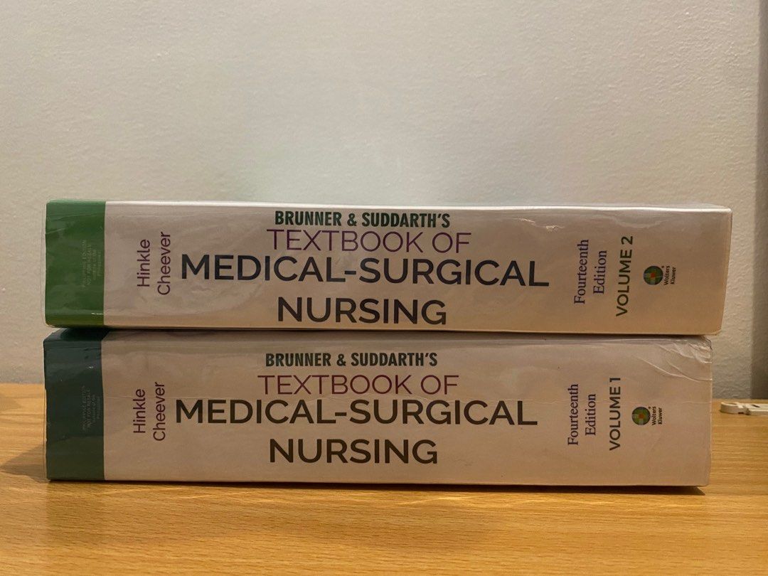 Medical-Surgical Nursing Books Vol 1-2 14th edition ONLY, Hobbies ...