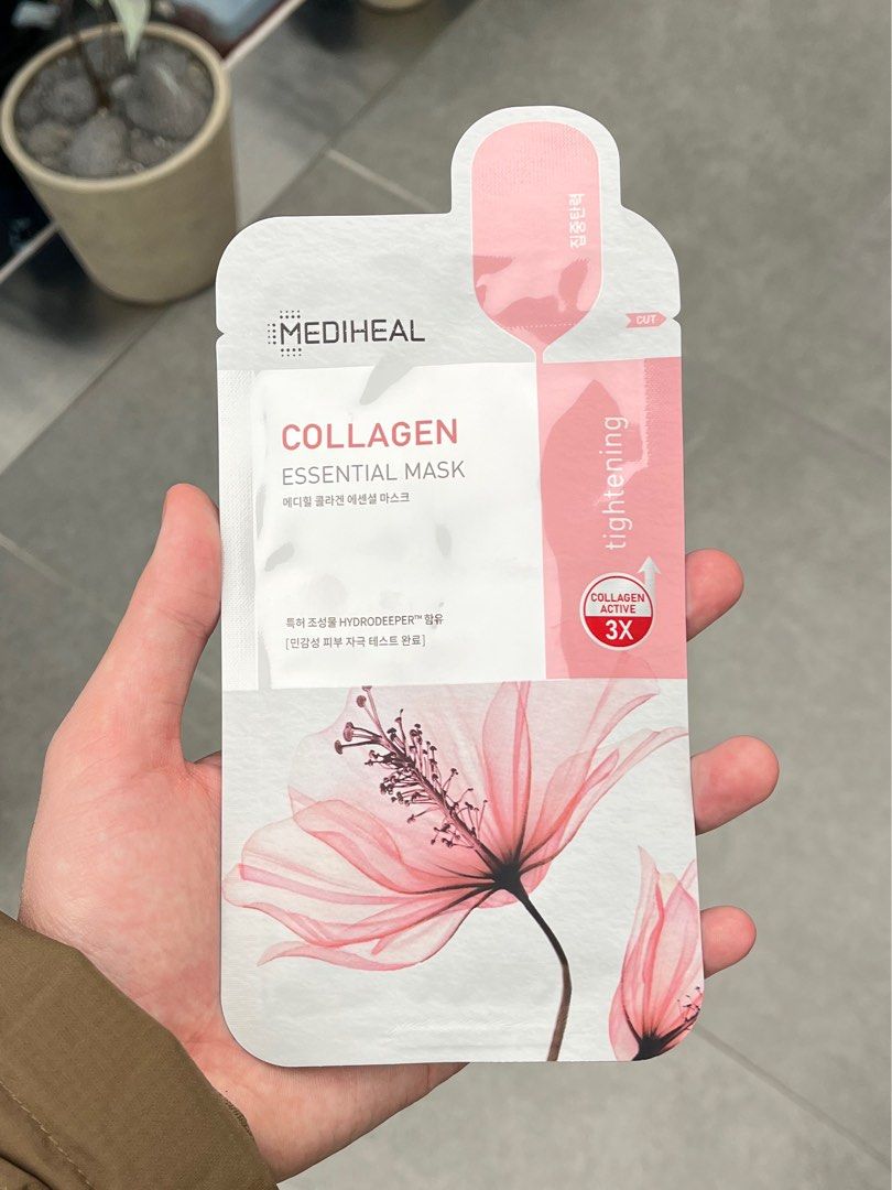 Mediheal Collagen Essential Face Mask | Korea Skin Care, Beauty ...