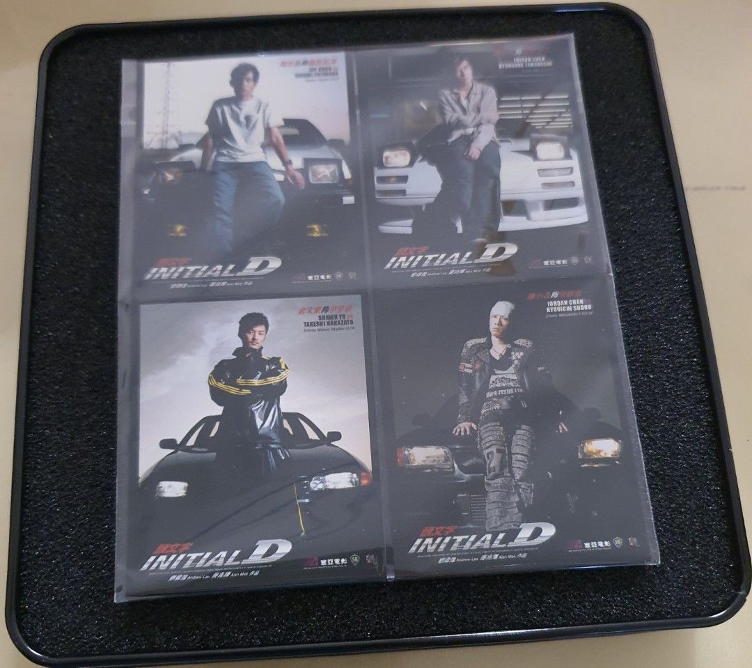 Metal box Initial D vcd for sale at only $4!!, Hobbies & Toys, Music ...