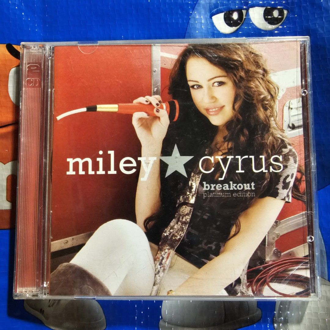 Miley Cyrus - Breakout - Platinum Edition - CD + DVD mint, Hobbies ...