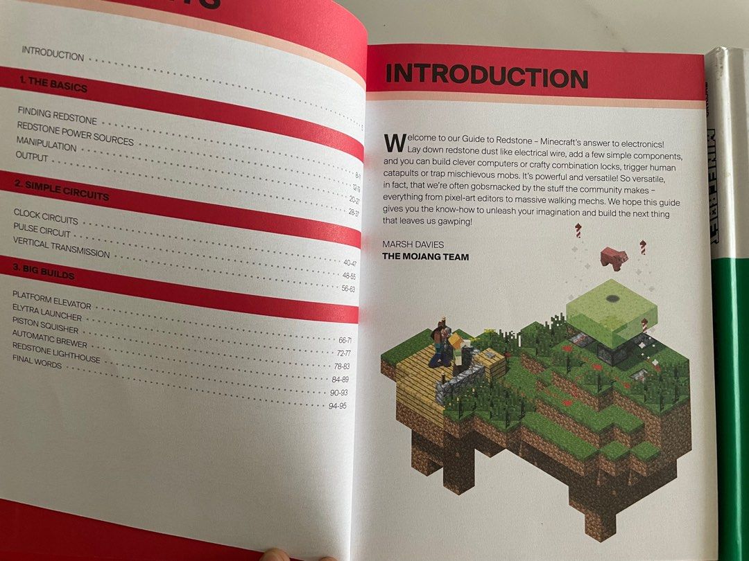 Minecraft Guide Redstone Hobbies And Toys Toys And Games On Carousell