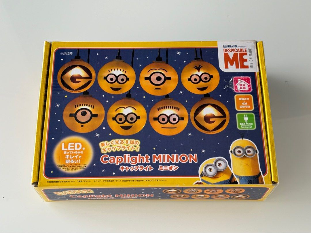 Minion LED Caplight set of 8, Hobbies & Toys, Toys & Games on Carousell