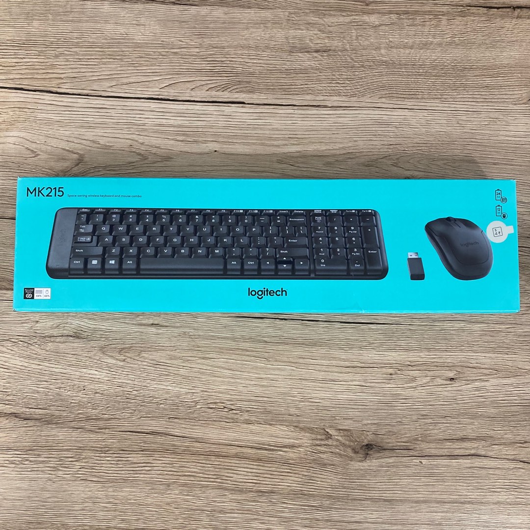 MK215 Wireless Keyboard + Mouse, Computers & Tech, Parts & Accessories, Computer Keyboard on ...