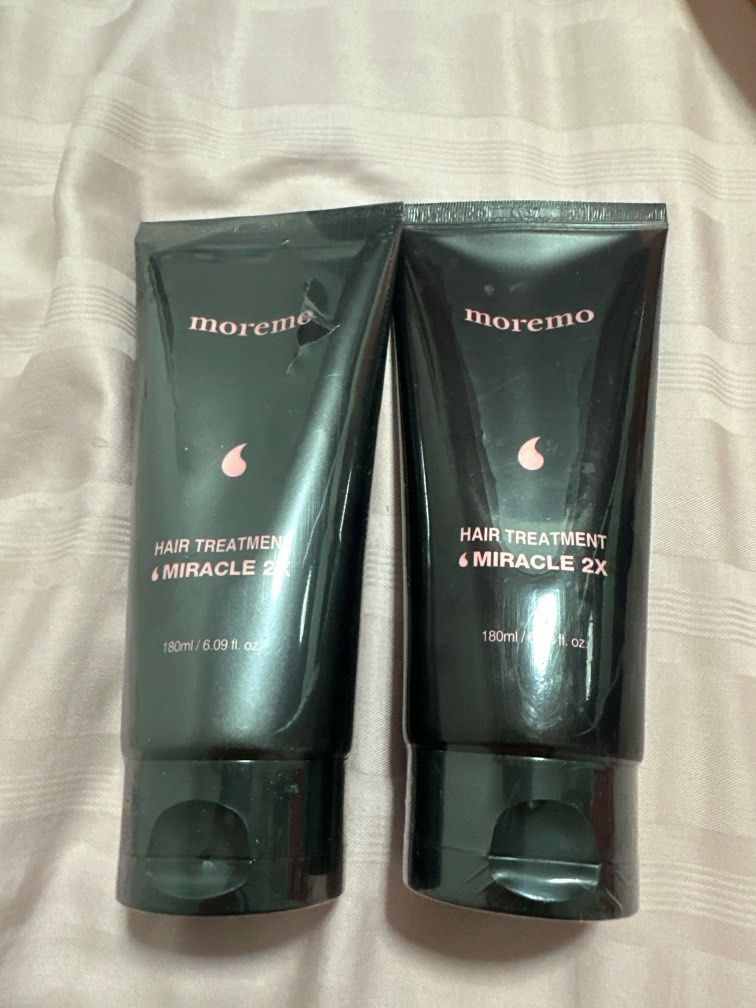 Moremo hair treatment miracle 2x 180ml korea, Beauty & Personal Care, Hair on Carousell