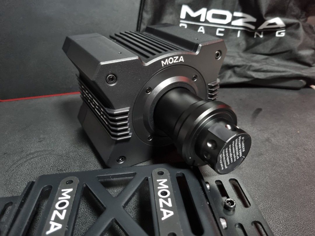 Moza R9 v2 RS v2 DD direct drive wheel w/o SRP load cell pedals racing ...
