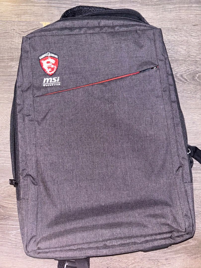 MSI LAPTOP BAG, Computers & Tech, Parts & Accessories, Laptop Bags ...