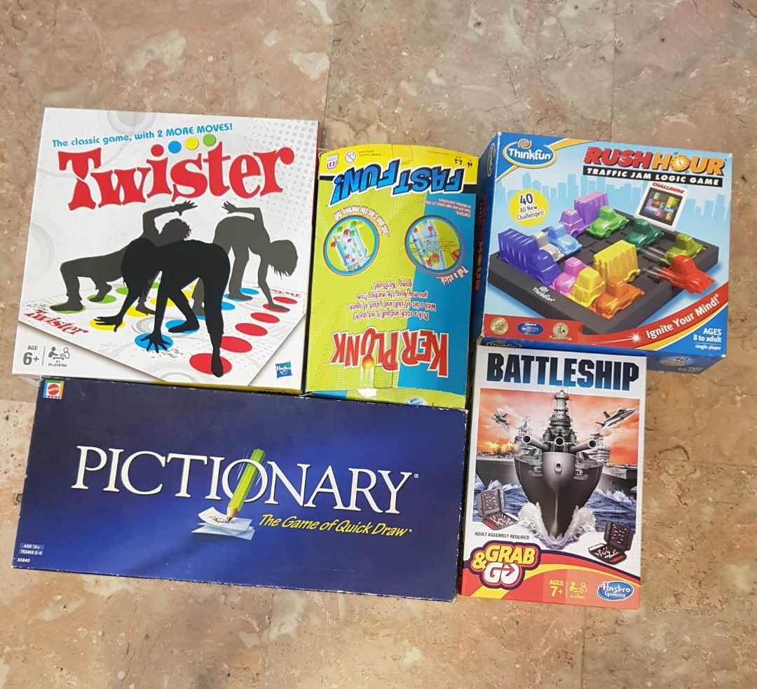 Multiple Board Games, Hobbies & Toys, Toys & Games on Carousell