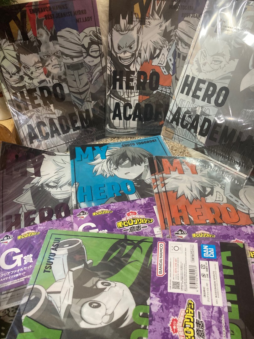MY HERO FOLDER BRANDNEW, Hobbies & Toys, Memorabilia & Collectibles ...