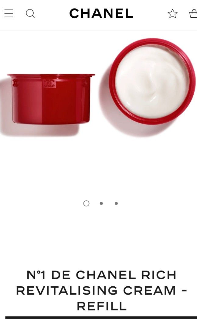 N1 De Chanel creme riche visage face cream, Beauty & Personal Care ...