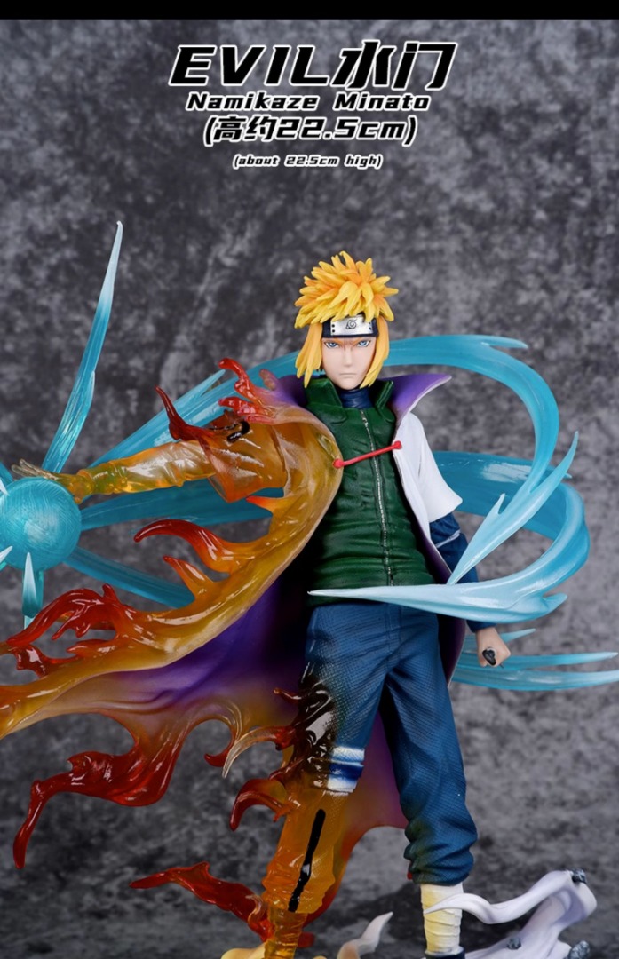 Naruto Series EVIL Fourth Hokage: Namikaze Minato GK Figure, Hobbies ...