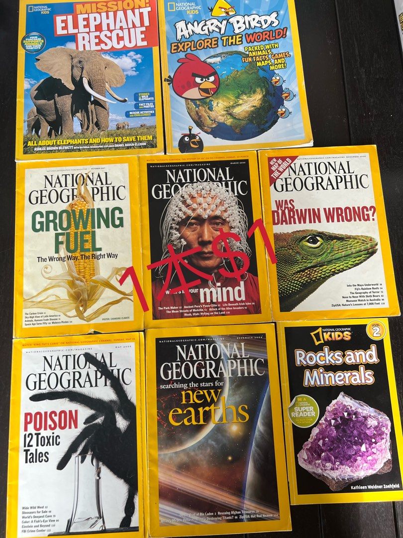 National Geographic, Hobbies & Toys, Books & Magazines, Comics & Manga ...