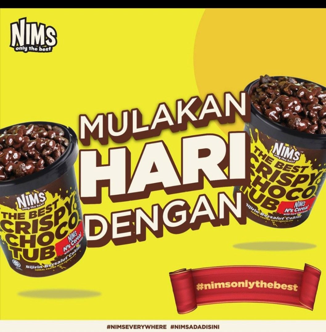 Nims choco tub, Food & Drinks, Other Food & Drinks on Carousell