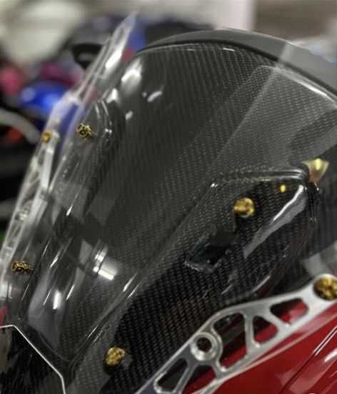 Nmax V2 windshield thai custom made, Motorcycles, Motorcycle ...