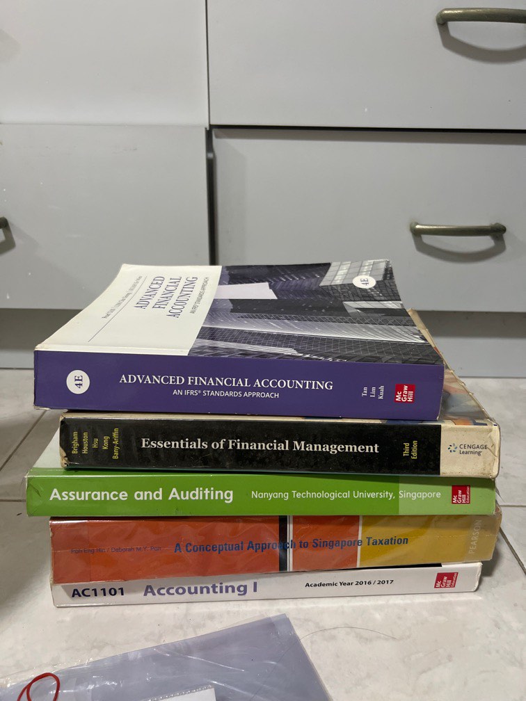 NTU NBS Accounting FM Tax Textbooks, Hobbies & Toys, Books & Magazines ...