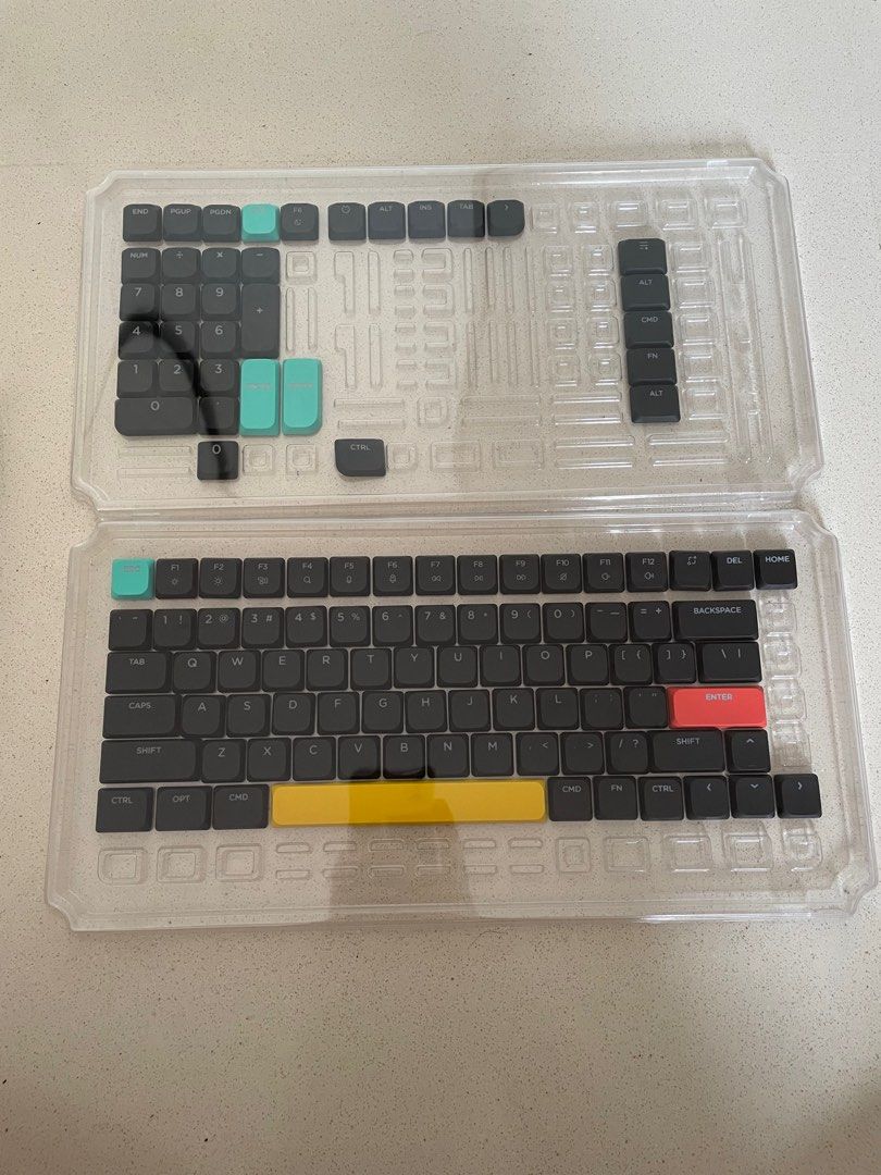 Nuphy shine through key caps, Computers & Tech, Parts & Accessories ...