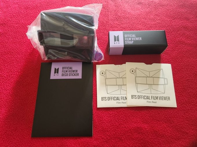 Official BTS Film Viewer Set, Hobbies & Toys, Memorabilia & Collectibles, K-Wave on Carousell