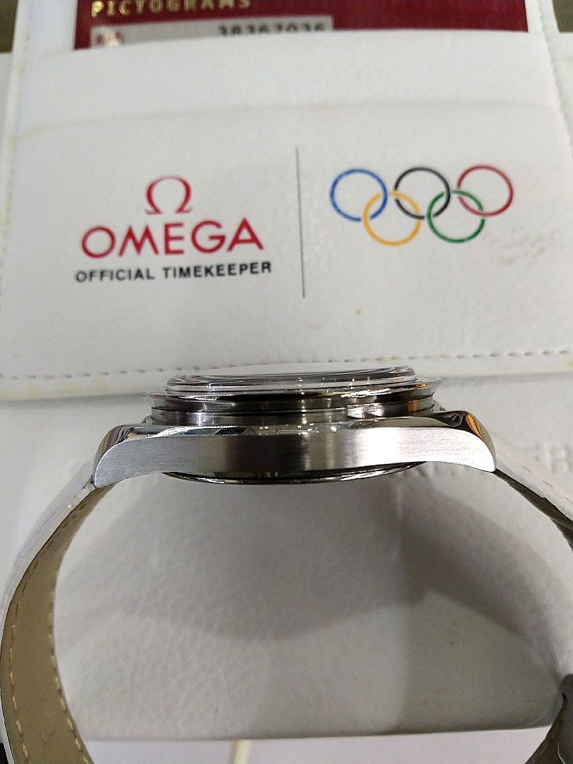 Omega speedometer reduced Olympic edition, Luxury, Watches on Carousell