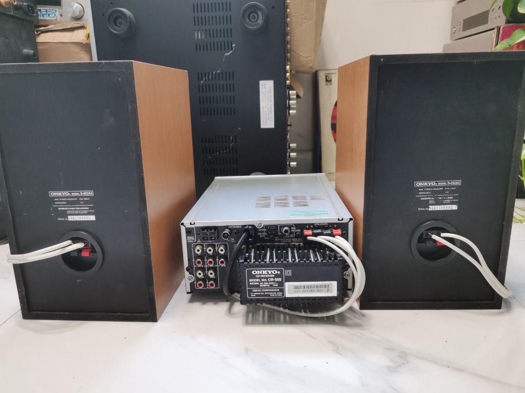 Onkyo CD RECEIVER MODEL CR-505, 音響器材, Soundbar、揚聲器、藍牙喇叭、耳擴 - Carousell