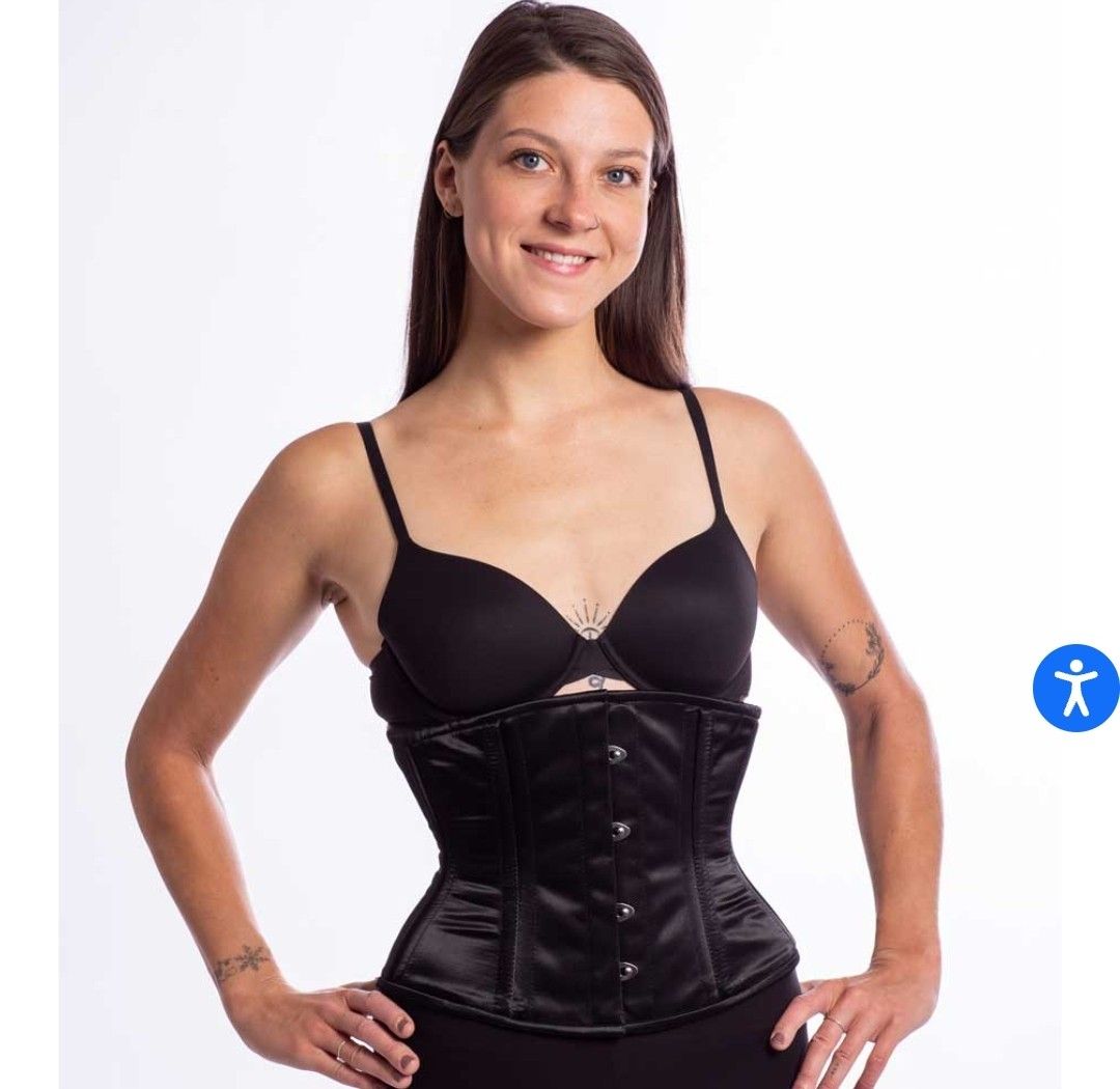 Orchard Corset Cs 411 Satin Romantic Curve Standard Underbust Corset