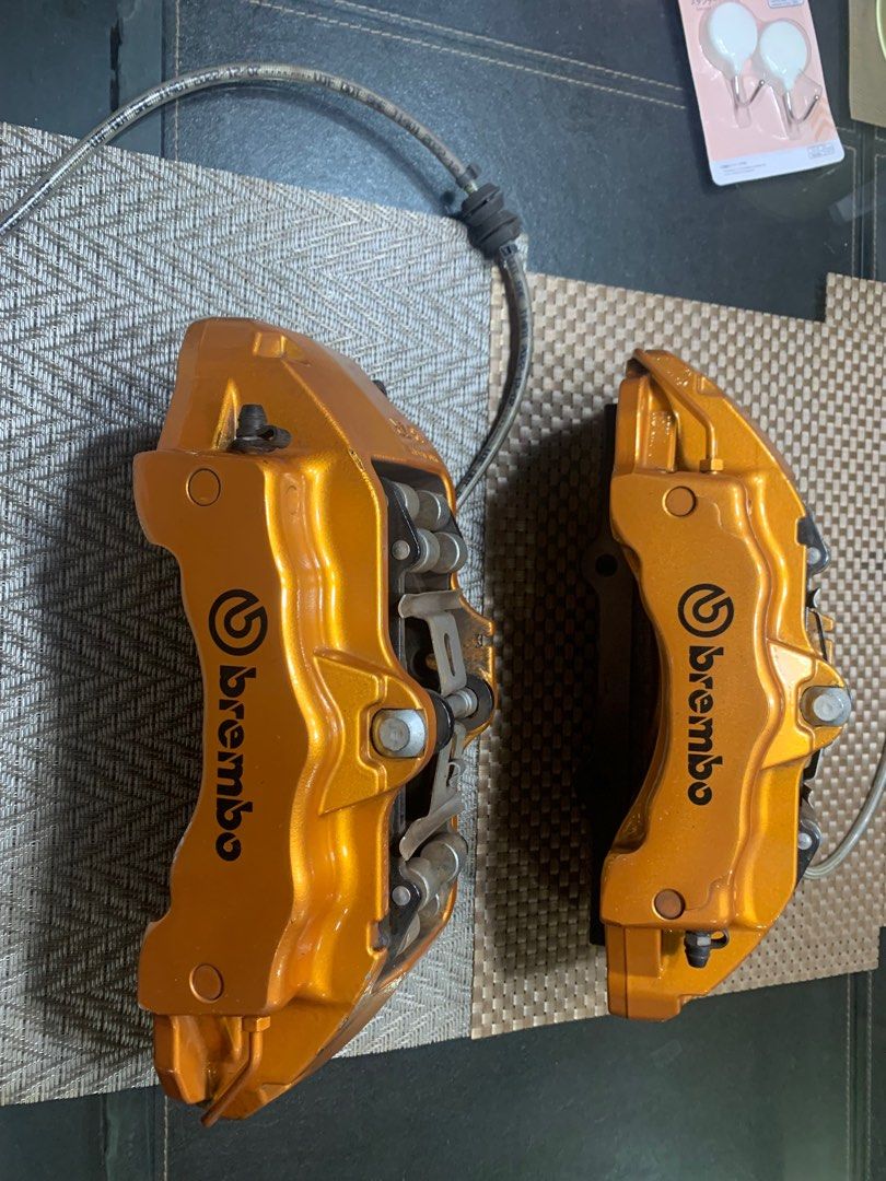 ORIGINAL BREMBO 18Z FRONT AND REAR BBK, Car Accessories, Accessories on Carousell