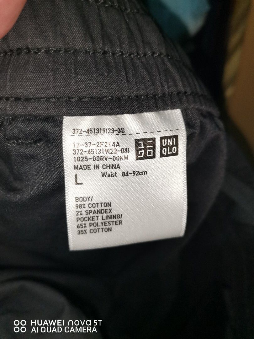 Original UniQlo Chinos, Large, Men's Fashion, Bottoms, Chinos on Carousell