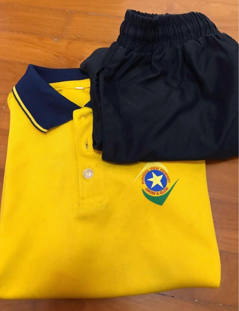 PGVP Punggol View Primary Uniforms PE attire, Babies & Kids, Babies ...
