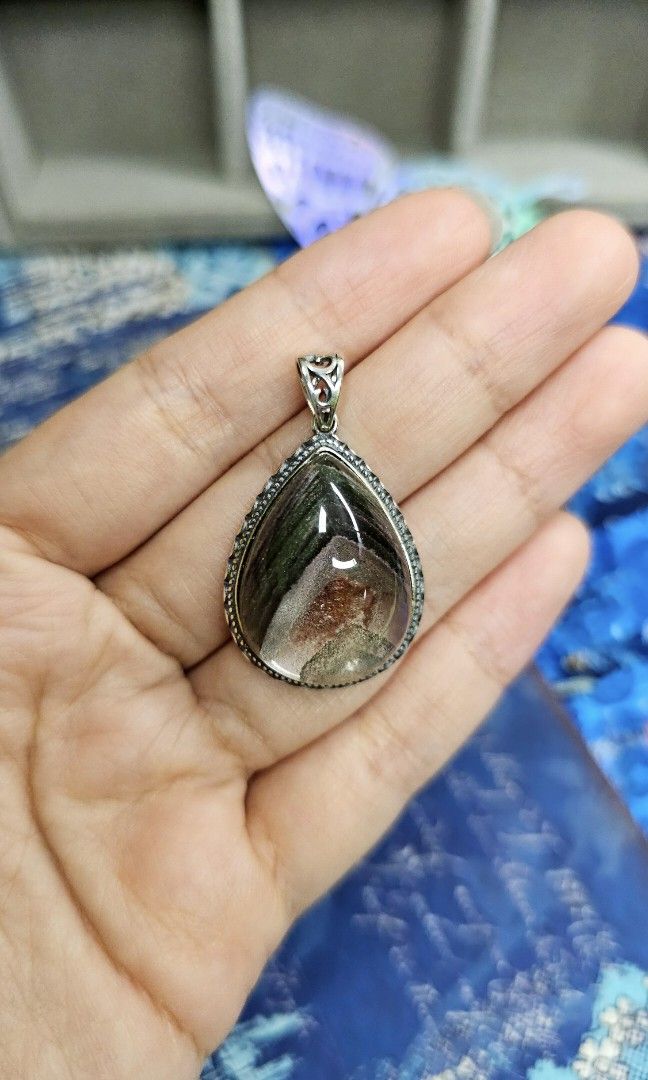 Lodolite Phantom Scenic Quartz, Women's Fashion, Jewelry & Organisers ...