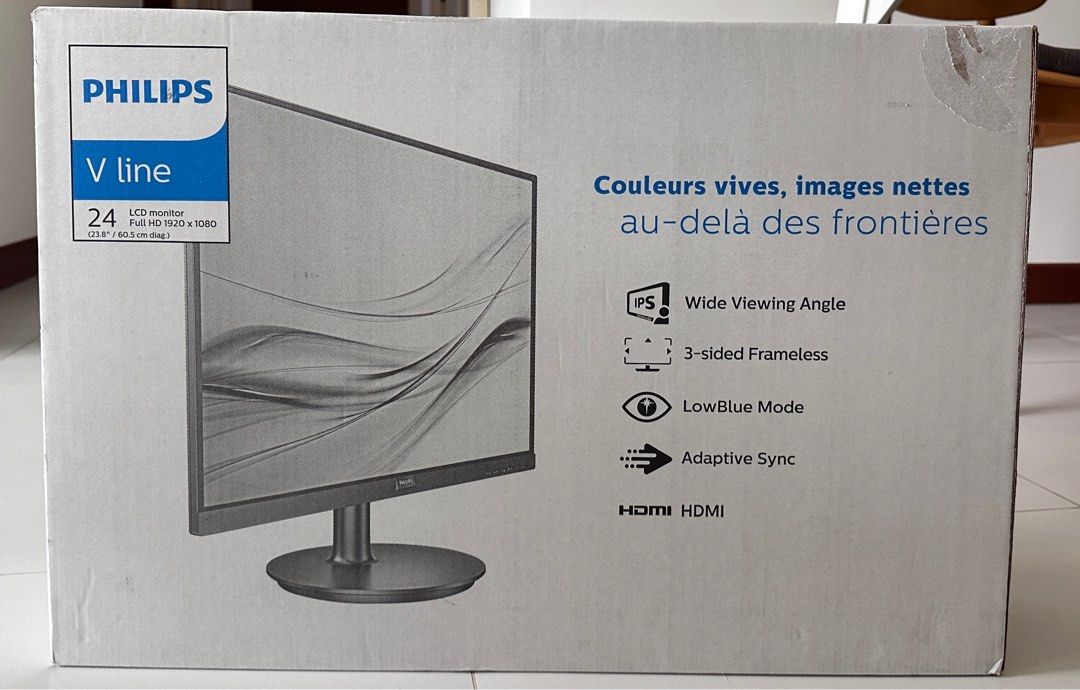 Philips V line 24 Monitor screen, Computers & Tech, Parts & Accessories ...