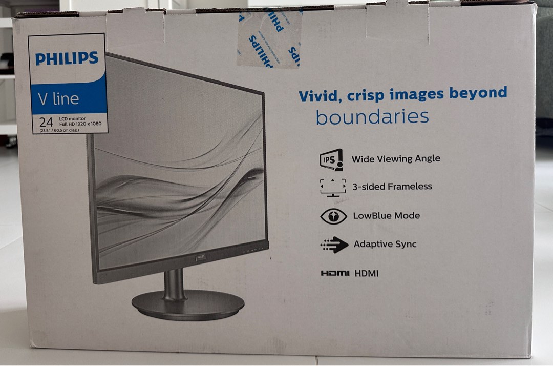 Philips V line 24 Monitor screen, Computers & Tech, Parts & Accessories ...