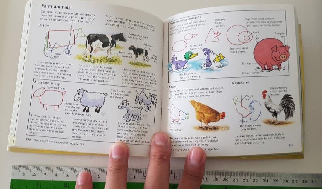 Pocket Artist Learn to Draw Children book step by step, Hobbies & Toys ...