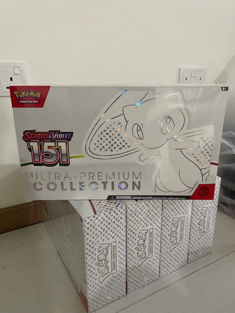 Pokemon 151 Ultra Premium Collection UPC English US Set, Hobbies & Toys ...