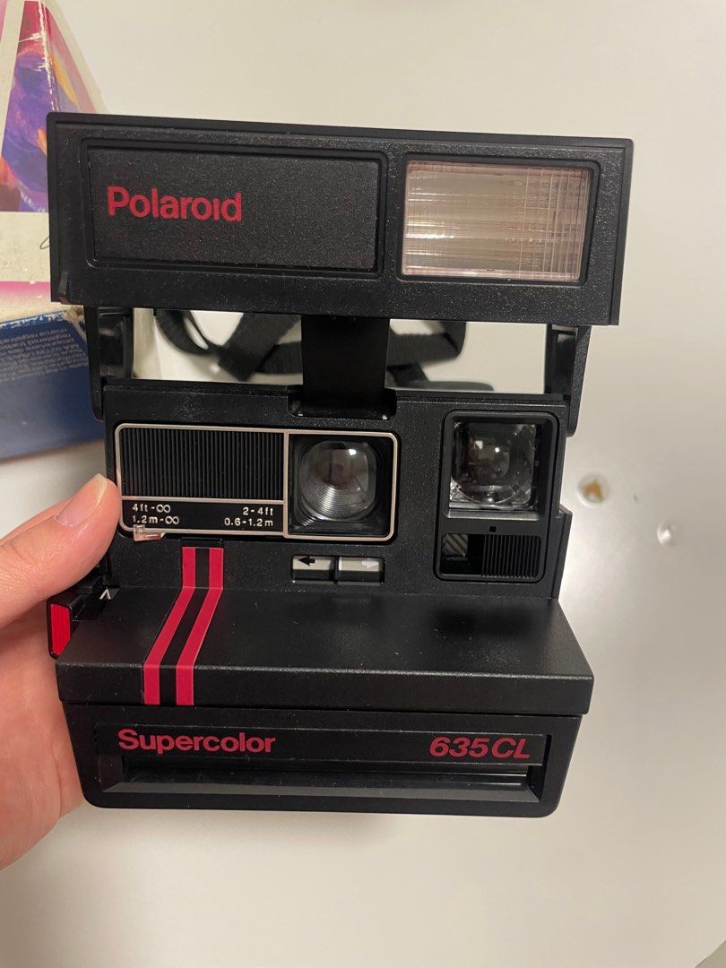 Polaroid Supercolor 635CL Instant Camera, Photography, Cameras on Carousell