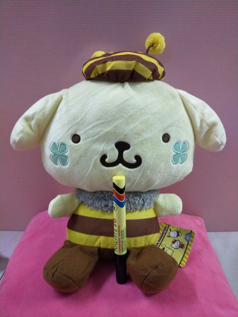 Pompompurin Bunbun Bee Plush, Hobbies & Toys, Toys & Games on Carousell