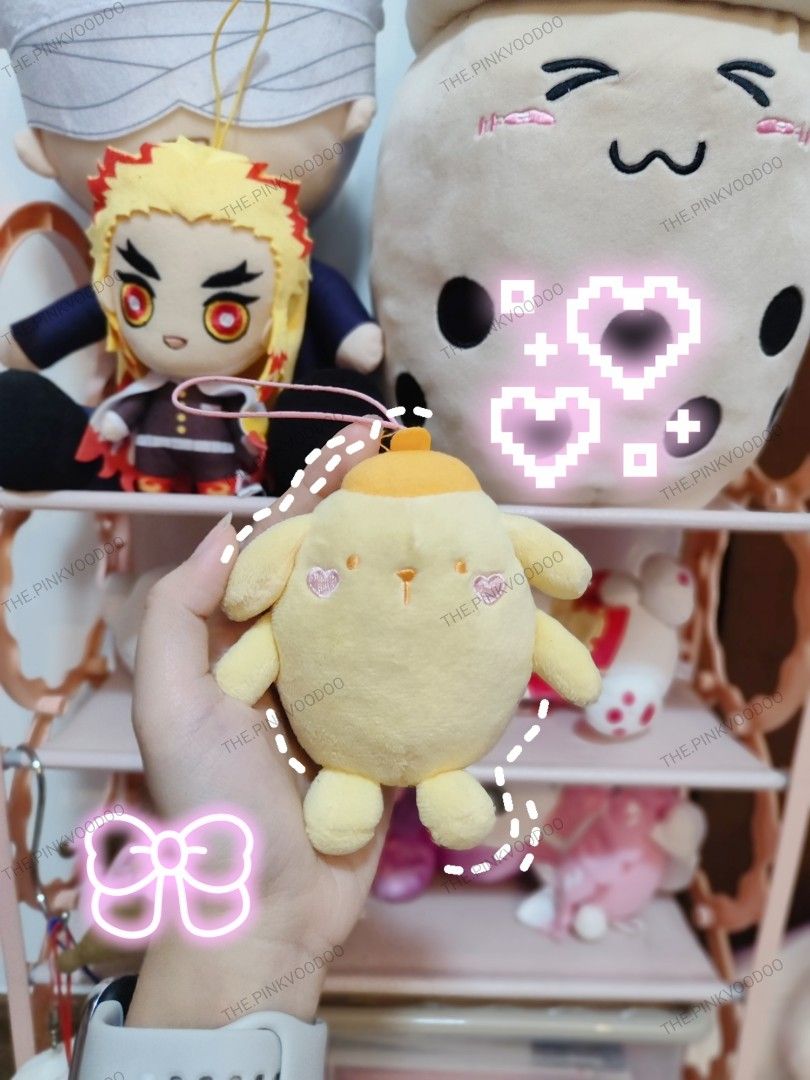 Pompompurin Heart Cheeks, Hobbies & Toys, Toys & Games on Carousell