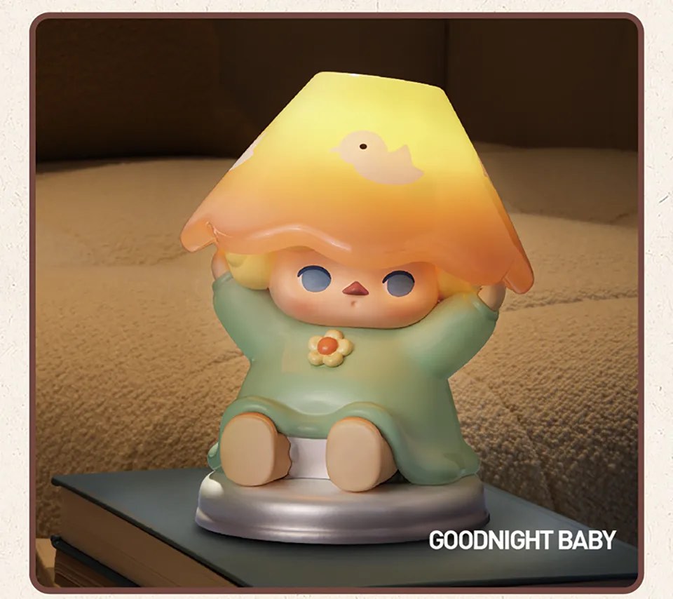POP MART PUCKY Home Time Series Figures - Goodnight baby & Tree clock ...