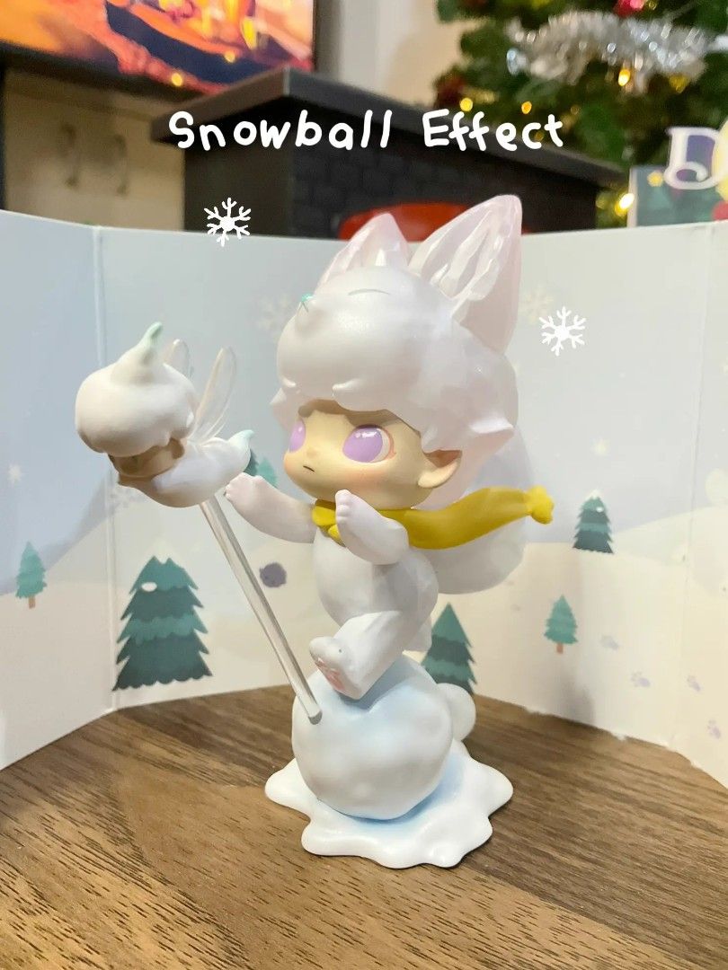 Popmart Dimoo Letters From Snowman - Snowball Effect, Hobbies & Toys ...