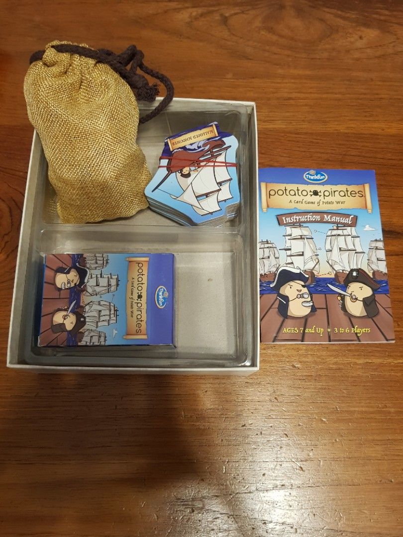 Potato Pirates Board Game, Hobbies & Toys, Toys & Games on Carousell