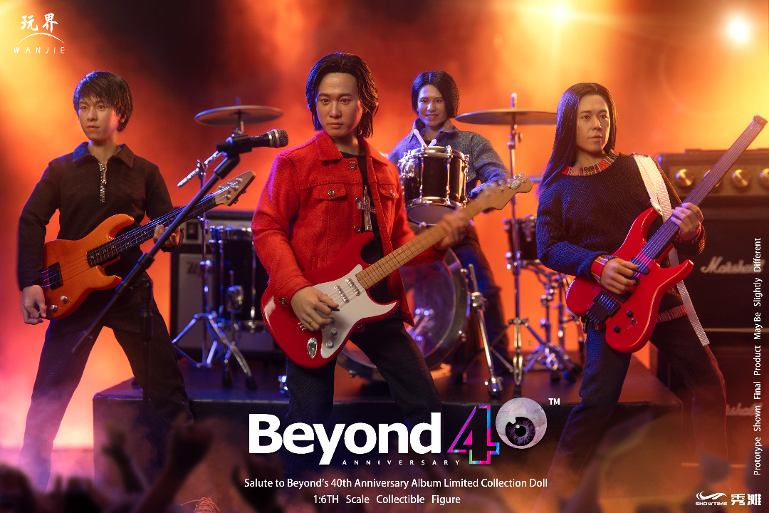 【Pre-order 19 Jan / Q1-24】1/6 玩界 WR-001T 正版授權 致敬 Beyond 40專輯 人偶套裝 Playworld Tribute Beyond 40 ...