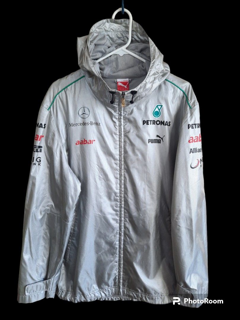 PUMA MERCEDES AMG PETRONAS F1 TEAM JACKET, Men's Fashion, Coats ...