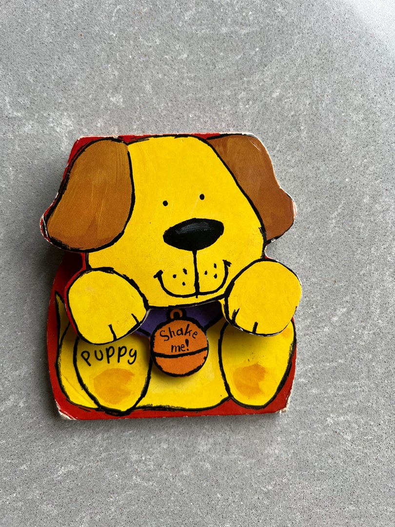 Puppy shake book, Babies & Kids, Infant Playtime on Carousell