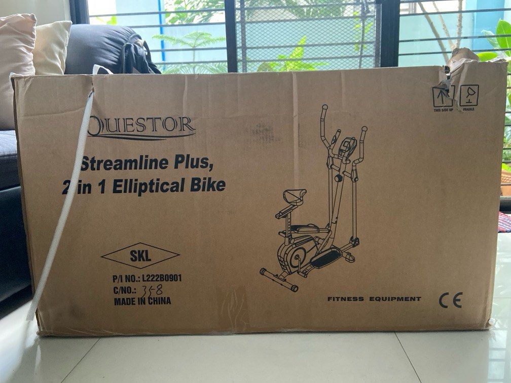 Questor (Streamline Plus, 2 in 1 Elliptical Bike), Sports Equipment ...